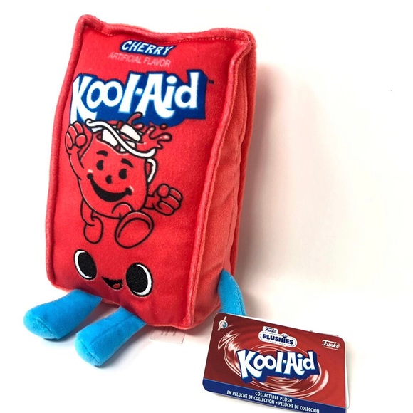 Funko | Toys | Funko Plushies Kool Aid Original Kool Aid Packet Stuffed ...